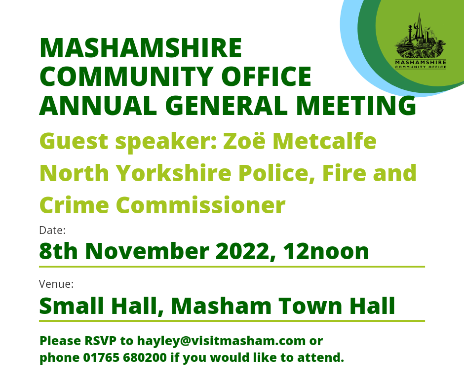 AGM-Advert - Visit Masham